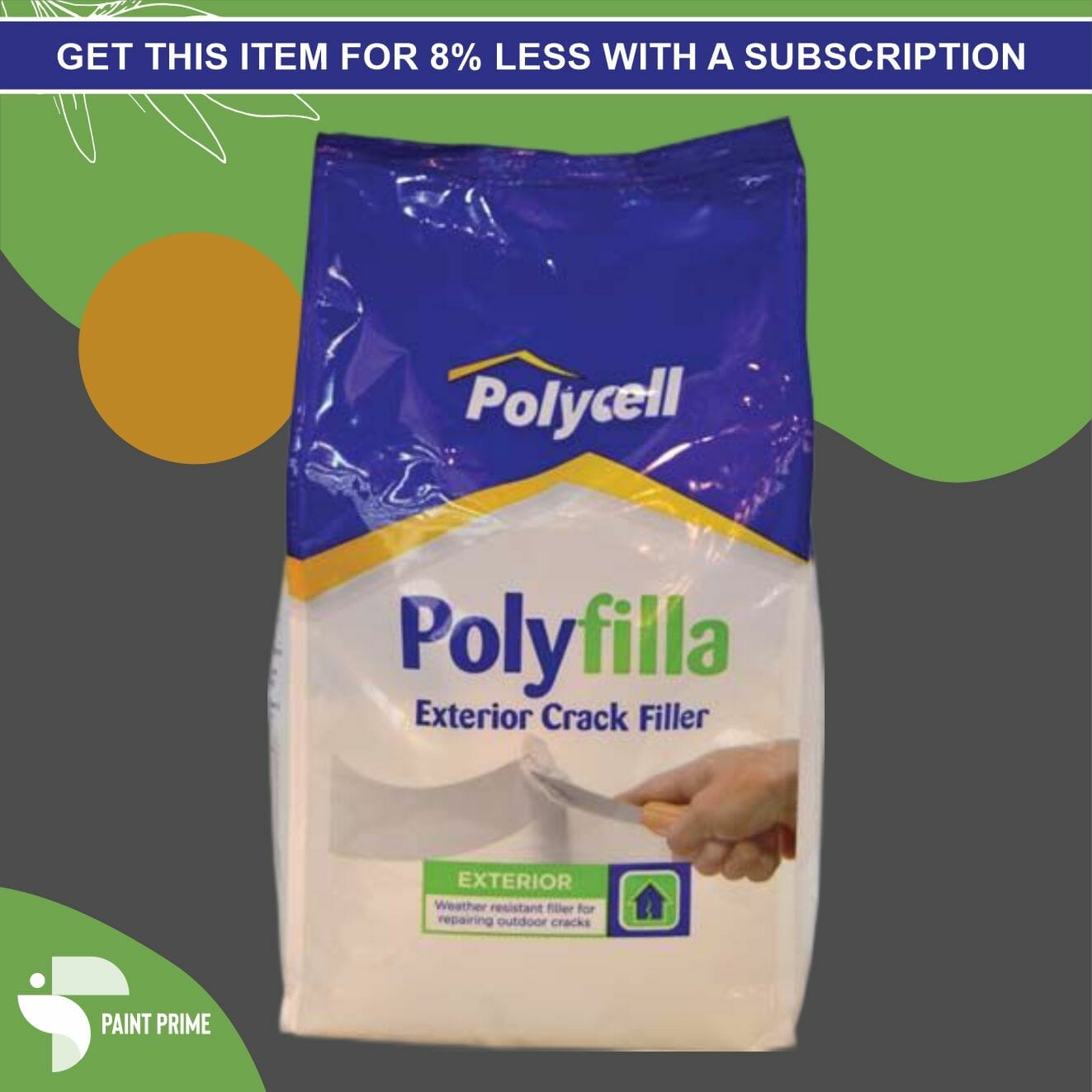 Polyfilla Exterior/Interior 2KG | Paint Prime