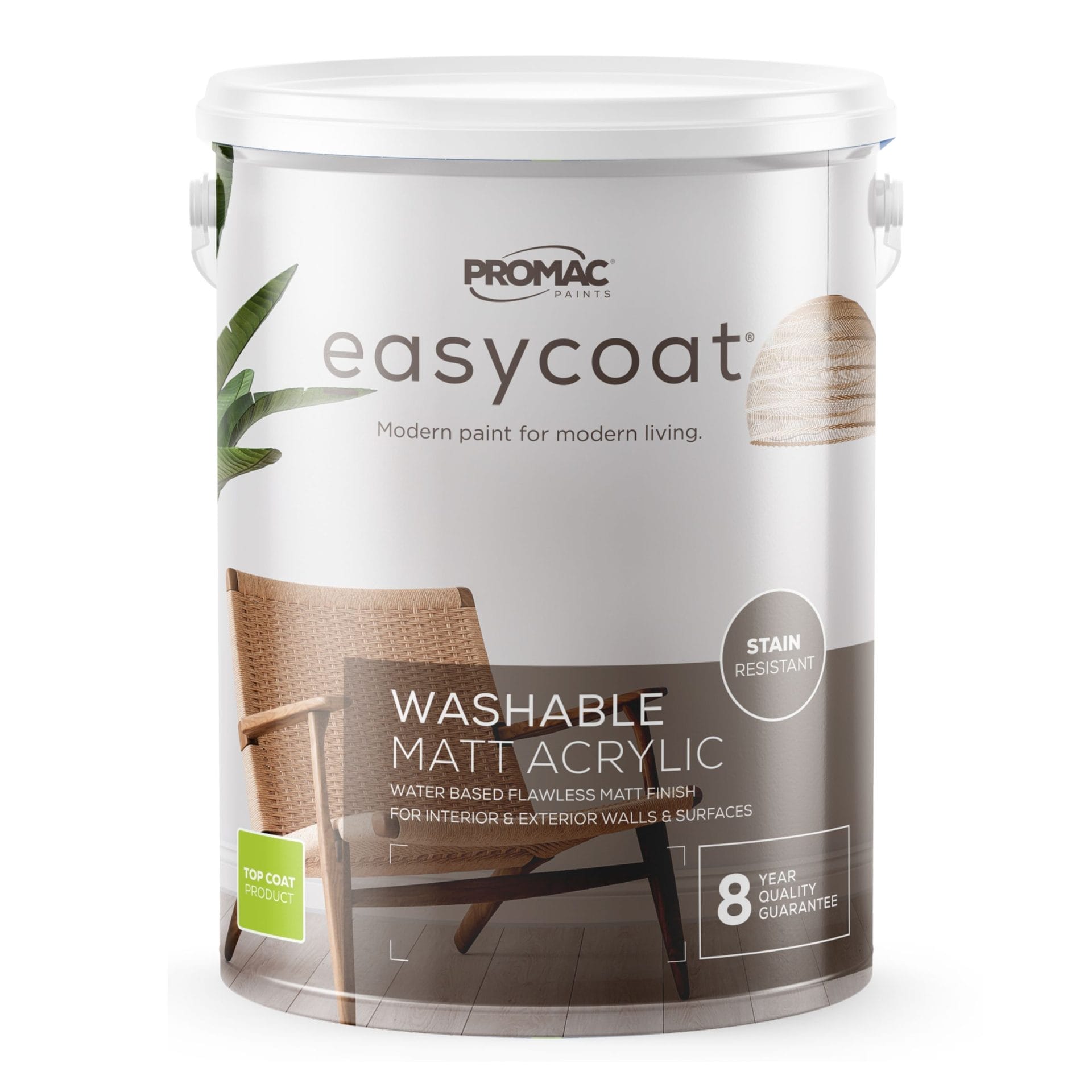 Promac - Easycoat - Washable Matt Acrylic | Paint Prime