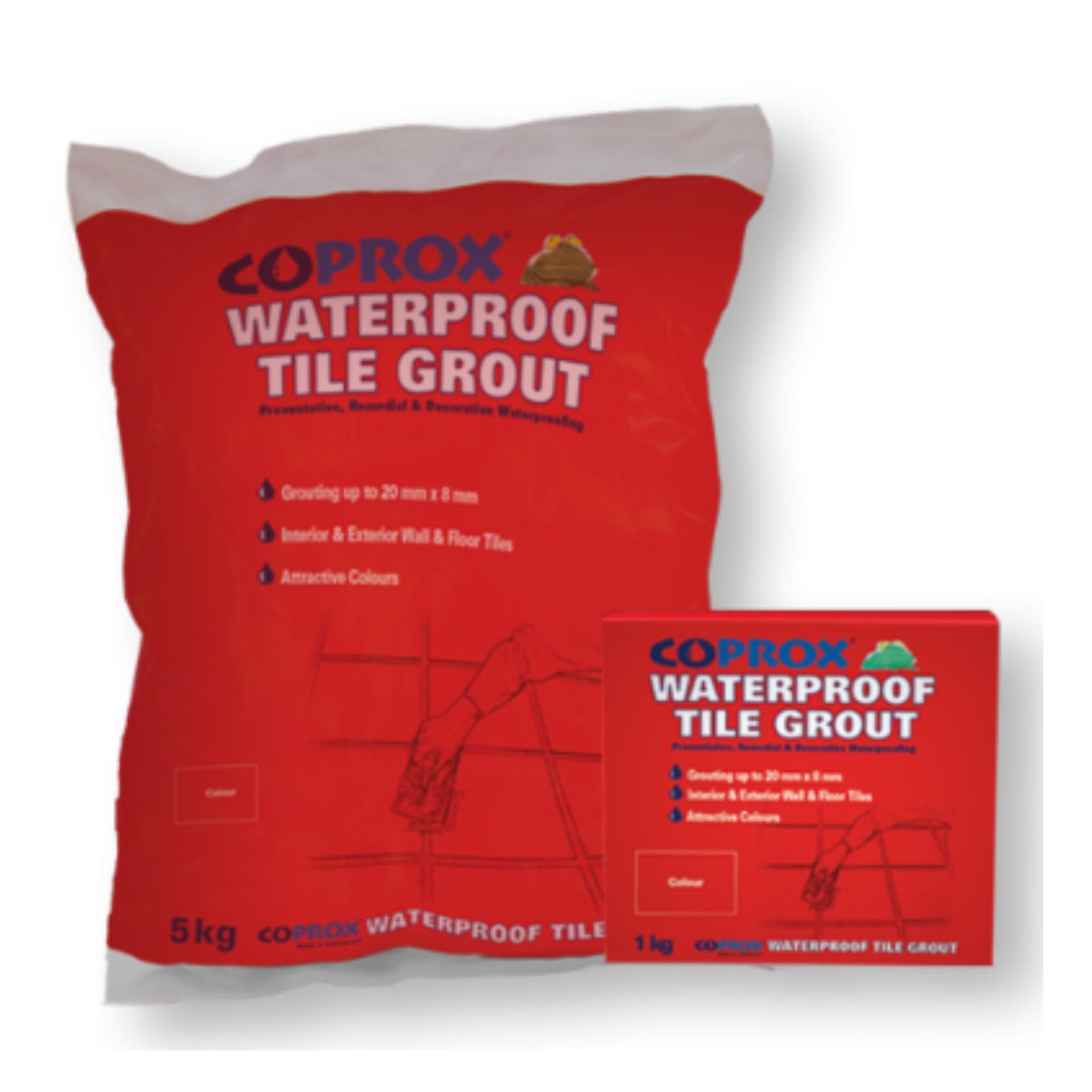COPROX - Waterproof Tile Grout | Paint Prime